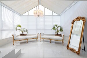 Suite Presidencial | Casa de banho | Produtos de higiene exclusivos, um secador de cabelo, roupões, chinelos 