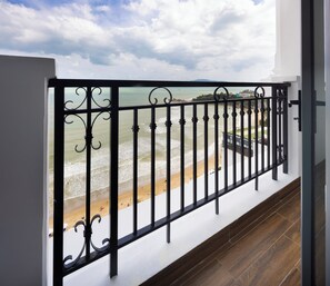 Quarto Duplo Deluxe, vista para o mar | Terraço/pátio interior