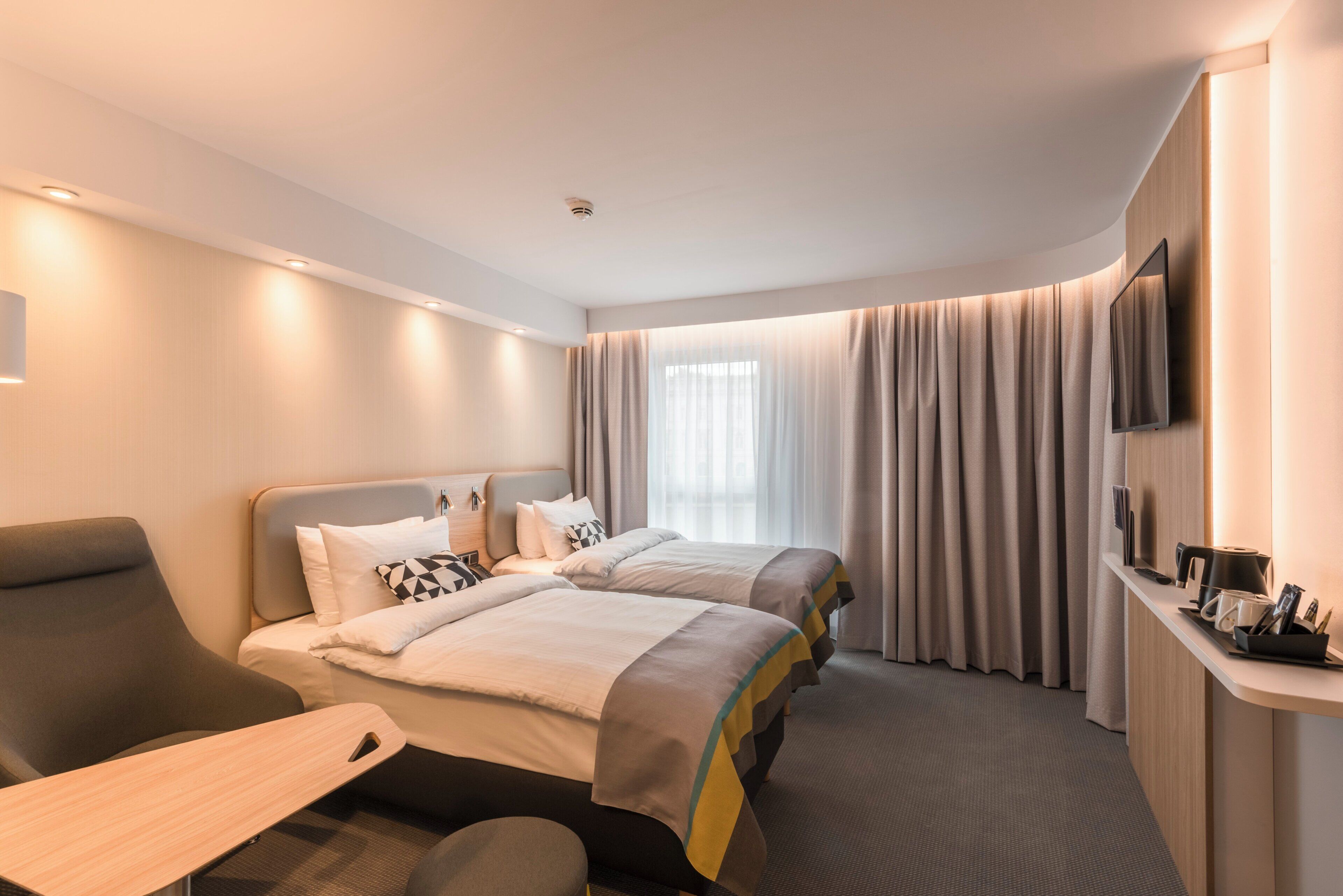 Quarto standard, 2 camas de solteiro