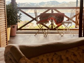 Quarto Duplo, vista para o mar (Payam) | Vista da varanda