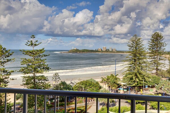 Vista para a praia ou o mar