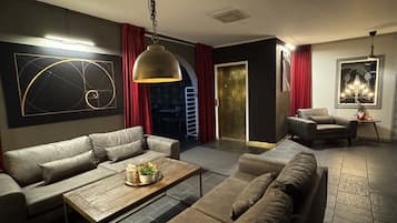 Sala de estar do lobby