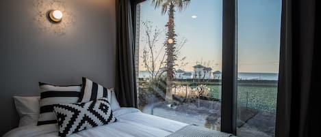 Vila standard, vista para o oceano | Vista do quarto