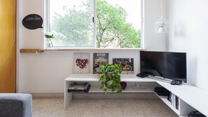 Apartamento, várias camas, não fumadores | Sala de estar