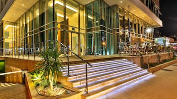 Entrada do alojamento