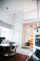 Casa de campo conforto, sauna seca | 1 quarto, ferros/tábuas de passar roupa, berço de viagem, roupa de cama