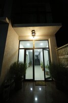 Entrada do alojamento