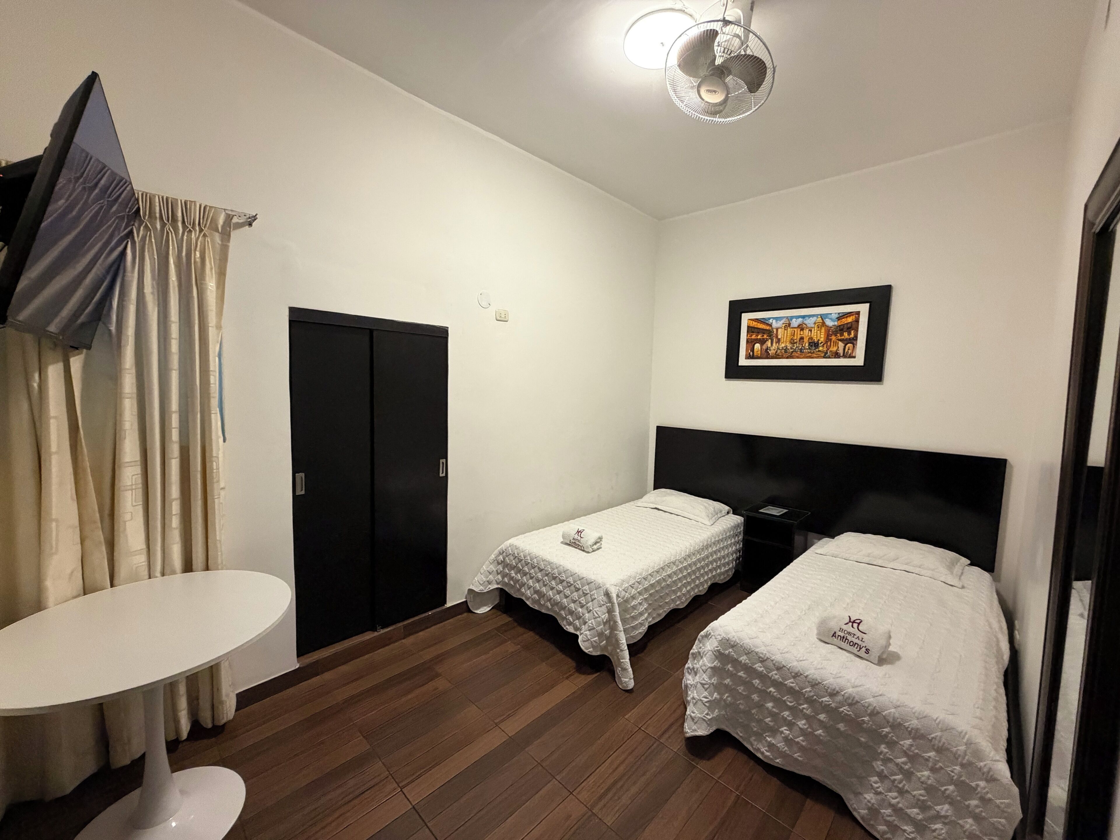 Habitación doble | Wi-Fi de cortesia, roupa de cama