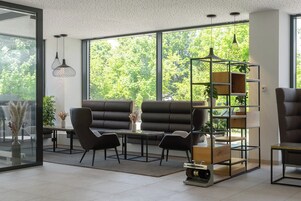 Sala de estar do lobby