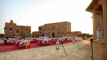 Espaço exterior para casamentos