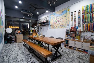 Sala de estar do lobby
