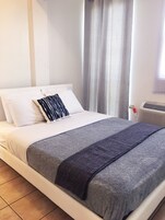 Apartamento, 1 quarto | 1 quarto, ferro/tábua de engomar, Wi-fi grátis, roupa de cama fornecida 