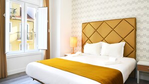 Apartamento, 1 quarto | Ferro/tábua de engomar, Wi-fi grátis, com mobília individualizada 