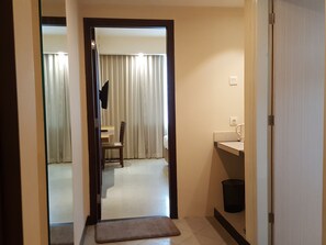 Suite | Cofre no quarto, secretária, Wi-fi grátis 