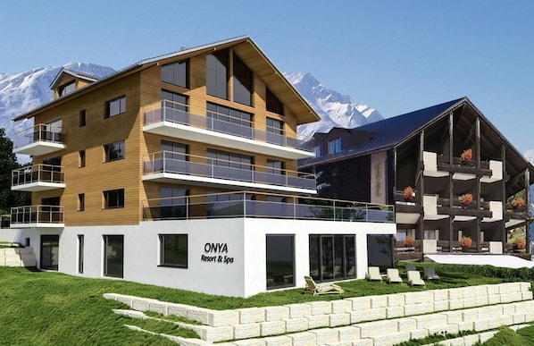 Fachada da propriedade