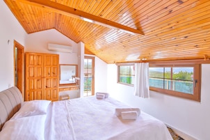 Apartamento Tradicional, 2 quartos, varanda, vista para o mar | Camas de colchão Select Comfort, cofre no quarto