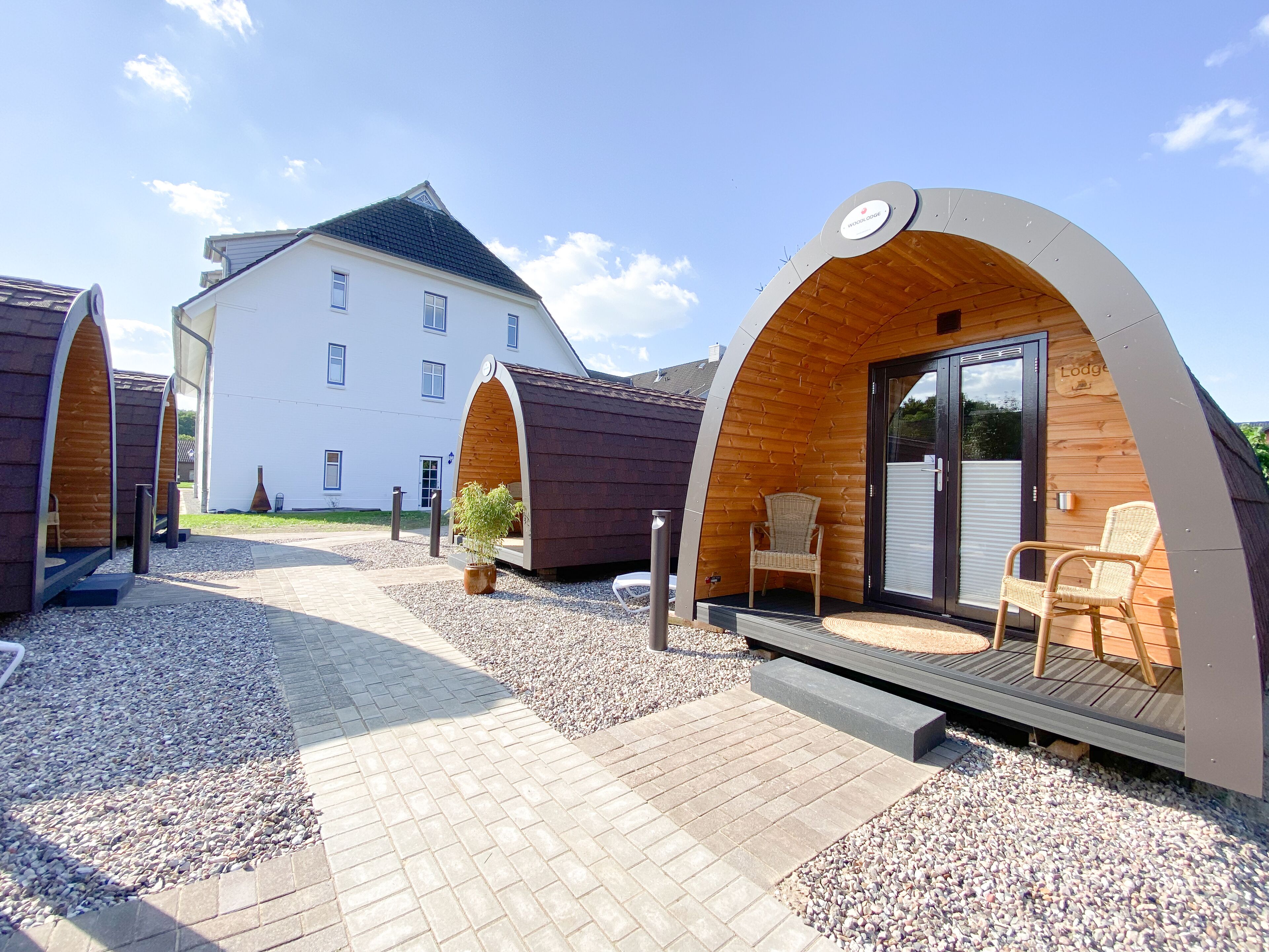 Cabana de Madeira Tradicional | Terraço/pátio interior