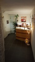 Recepção do spa