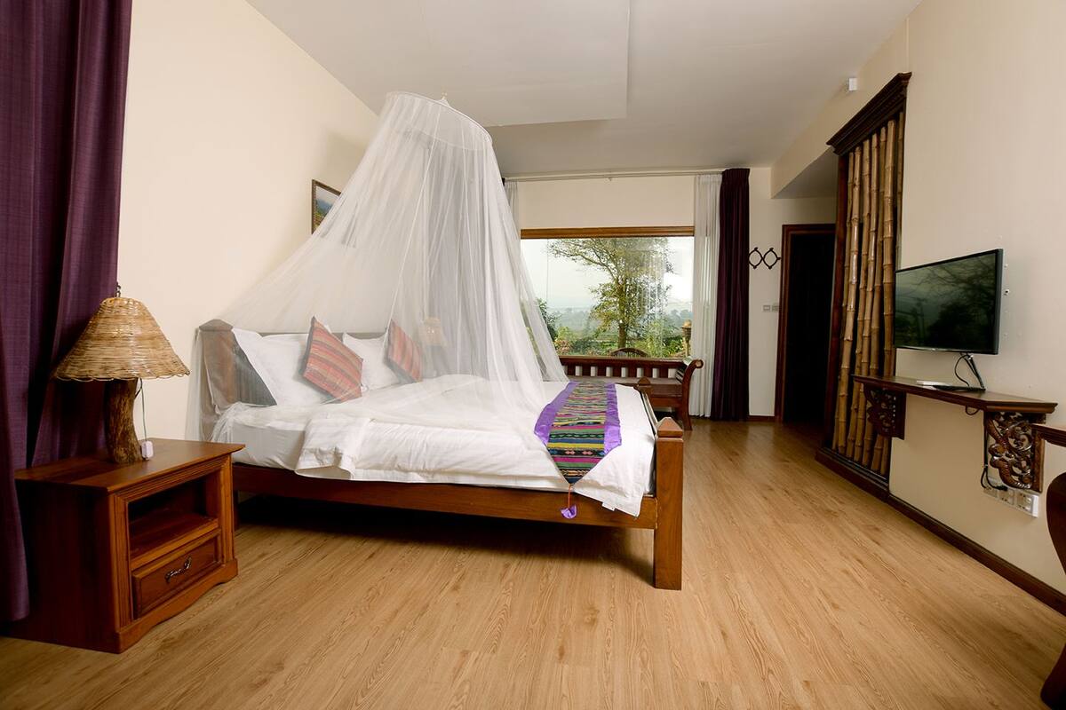 Casa de Campo (Duplex) | Minibar, cofre no quarto, secretária
