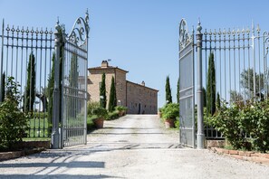 Entrada da propriedade