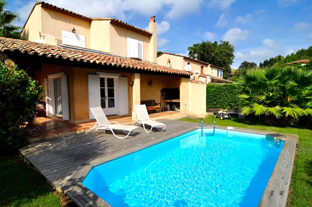 Charming Villa With Private Pool Under Palmtrees Near St. Tropez - Grimaud