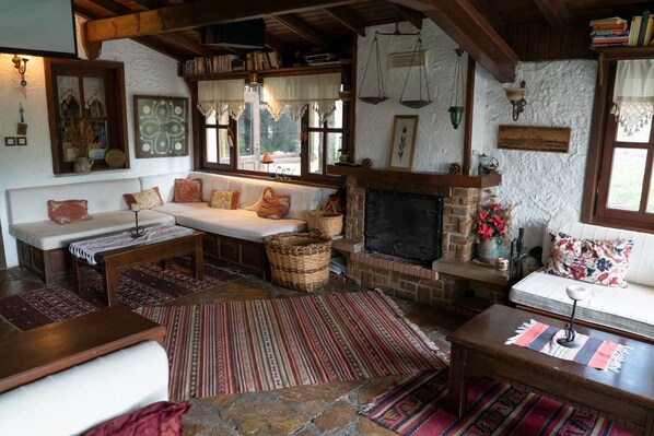 Sala de estar do lobby