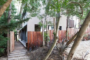 Entrada do alojamento