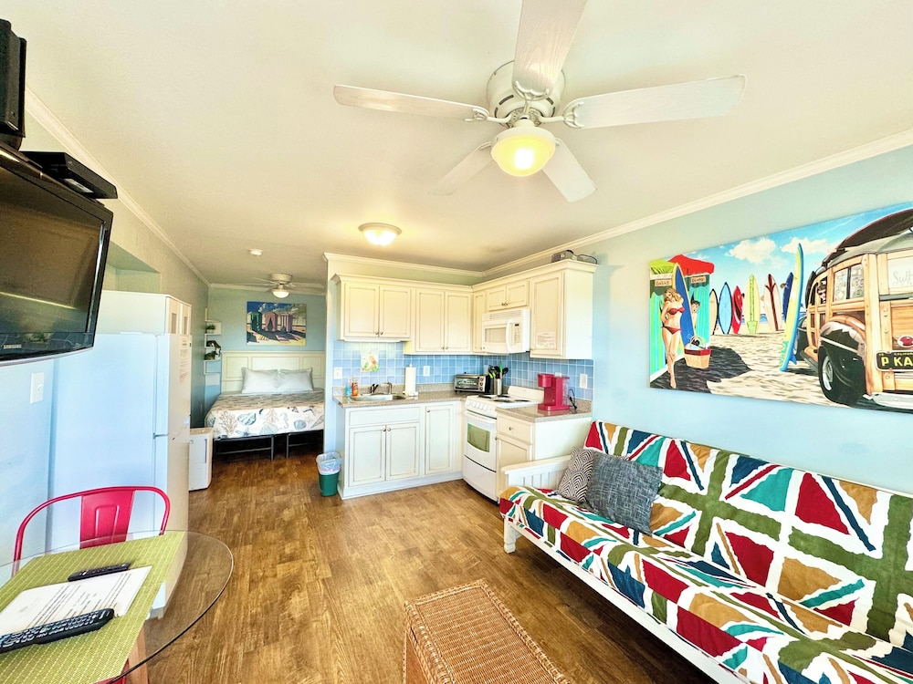 Sunny Dunes View Studio_oceanfront Complex_50 éTapes Vers La Plage_wifi - Morehead City, NC