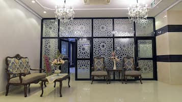 Sala de estar do lobby
