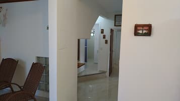 Apartamento, 2 quartos, no piso térreo (N7 Patio c/churrasqueira ) | Área de estar | TV