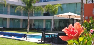 Vista para o jardim