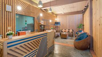 Sala de estar do lobby