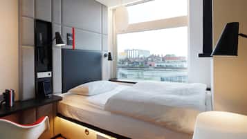 Quarto Individual, 1 cama de casal | Vista para a cidade