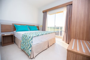 Frigobar, Wi-Fi de cortesia, roupa de cama