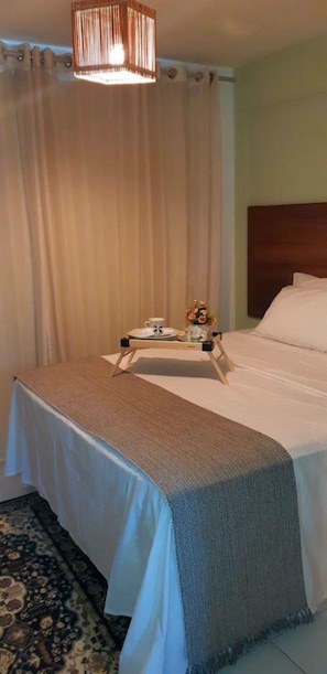Apartamento Standard | 2 quartos, lençóis de algodão egípcio, roupa de alta qualidade, minibar