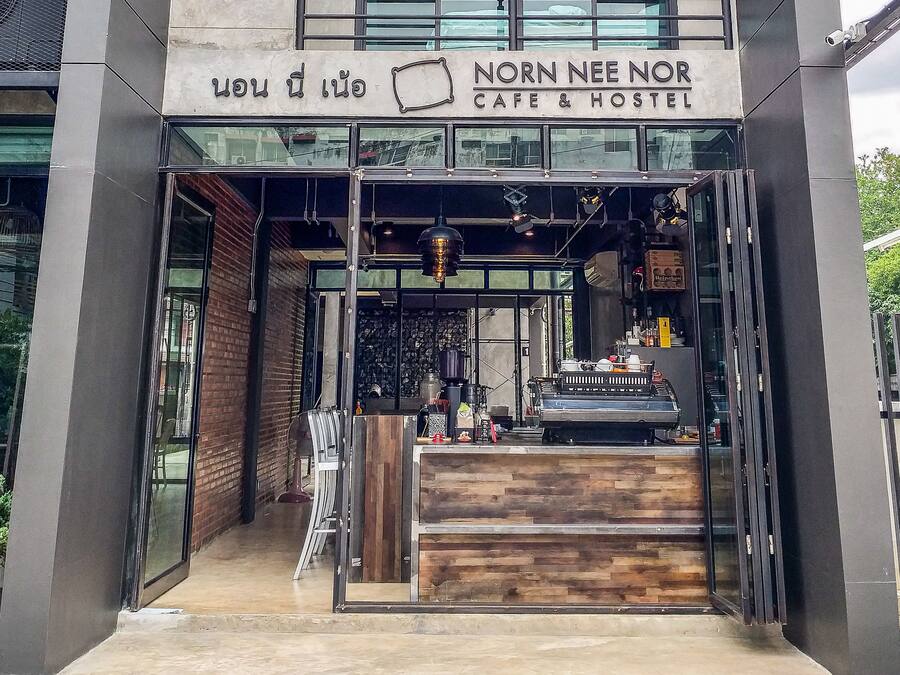 Entrada do alojamento