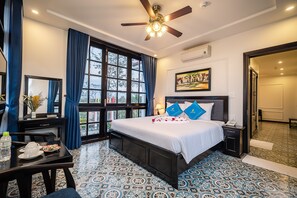 Quarto Familiar, 2 quartos | Vista para o jardim