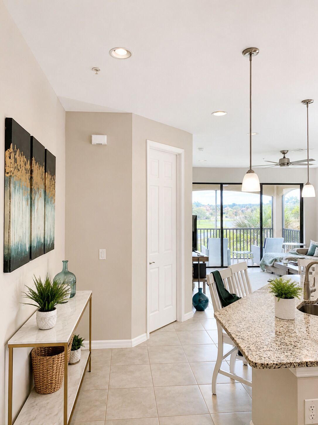 Modern Furnished Large 3 Bedroom Plus Office In Gated Community Near Beaches - Bonita Springs, FL