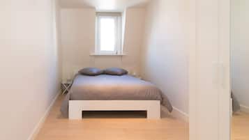 Apartamento conforto | Roupas de cama premium, quartos à prova de som, Wi-Fi de cortesia