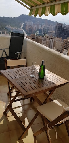 Bungalow Con  Wifi Mascotas Bienvenidas. Junto   Mirador  Ermita Benidorm - Benidorm