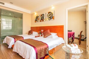Suite Deluxe | 1 quarto, roupa de alta qualidade, edredões de penas 