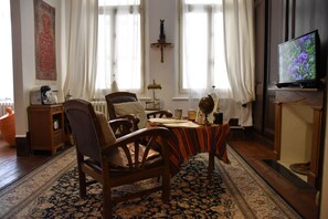 Suite Comfort, casa de banho anexa, vista para o jardim (Lawrence D'Arabie) | Lounge