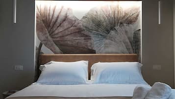 Quarto casal luxo | 1 quarto, lençóis italianos Frette, roupas de cama premium