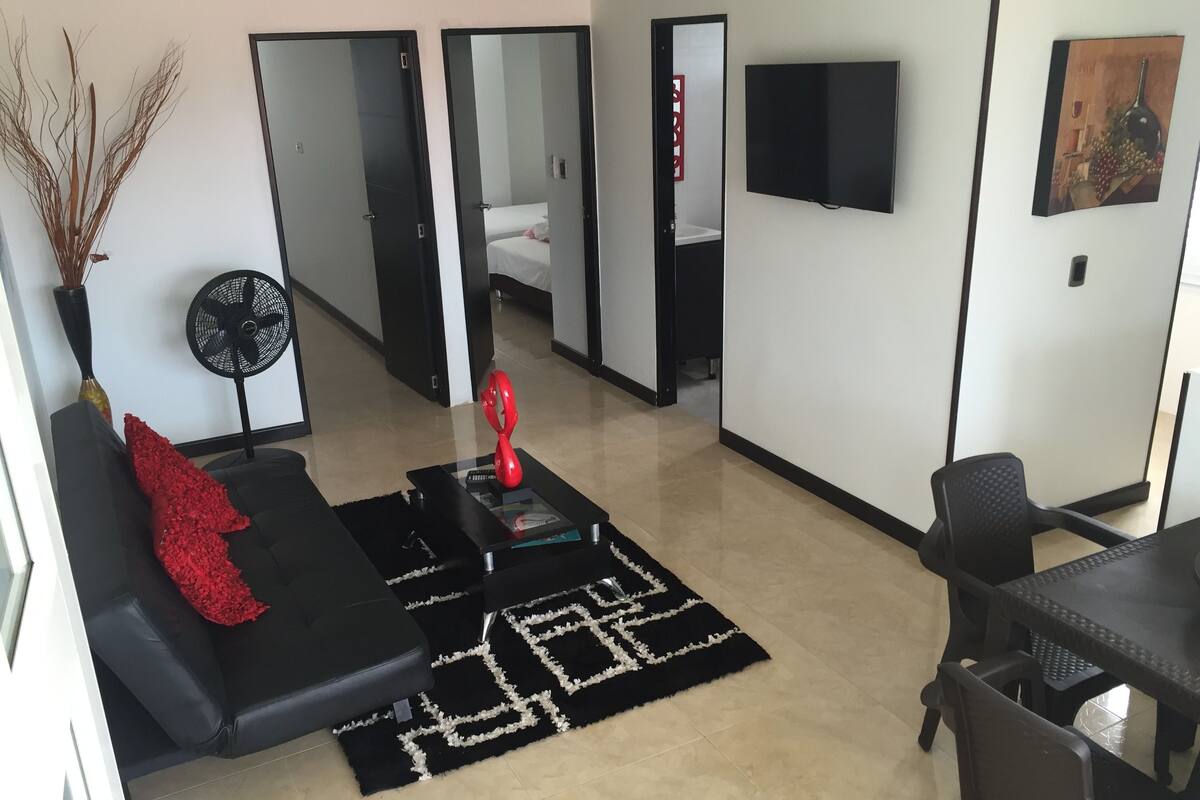 Apartamento Familiar, 2 quartos | Com mobília individualizada 