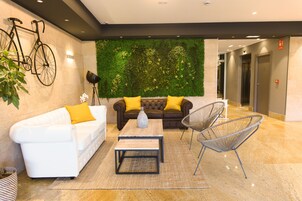 Sala de estar do lobby