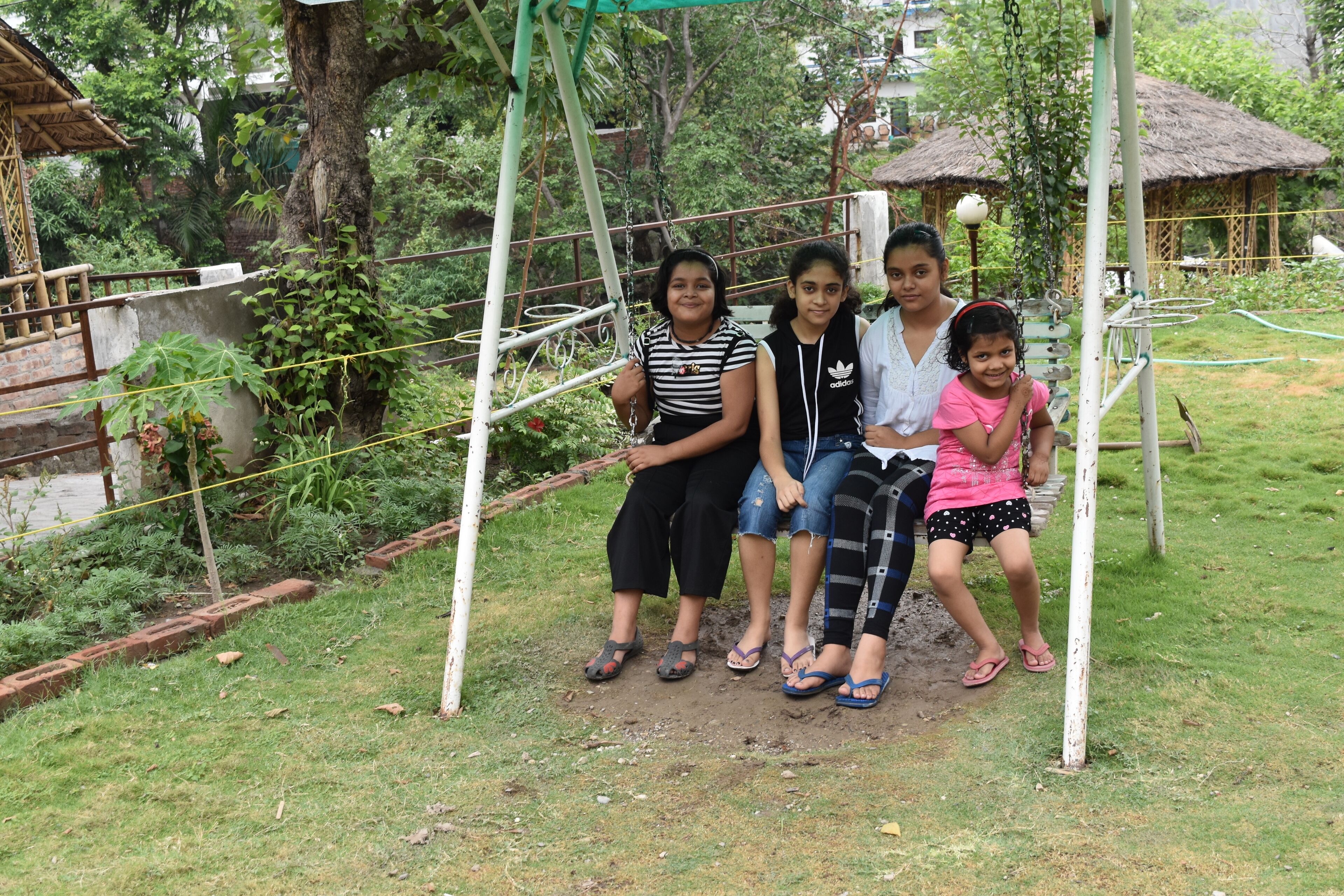 Área de recreio para crianças (ao ar livre)