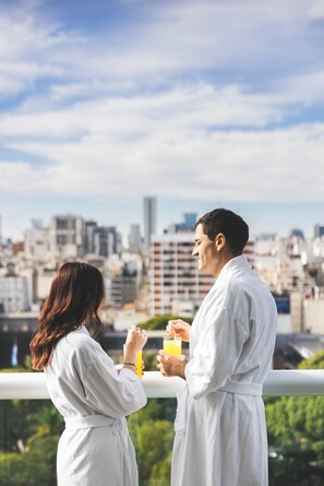 Vista para a cidade desde o alojamento