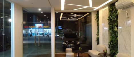 Sala de estar do lobby