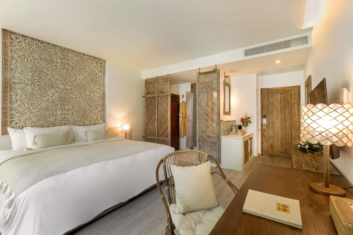 1 quarto, roupa de alta qualidade, minibar, cofre no quarto 