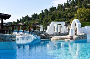 Piscina externa sazonal